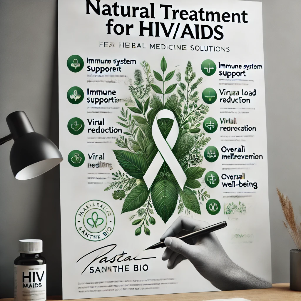 VIH SIDA traitement naturel : comment se débarrasser VIH/SIDA